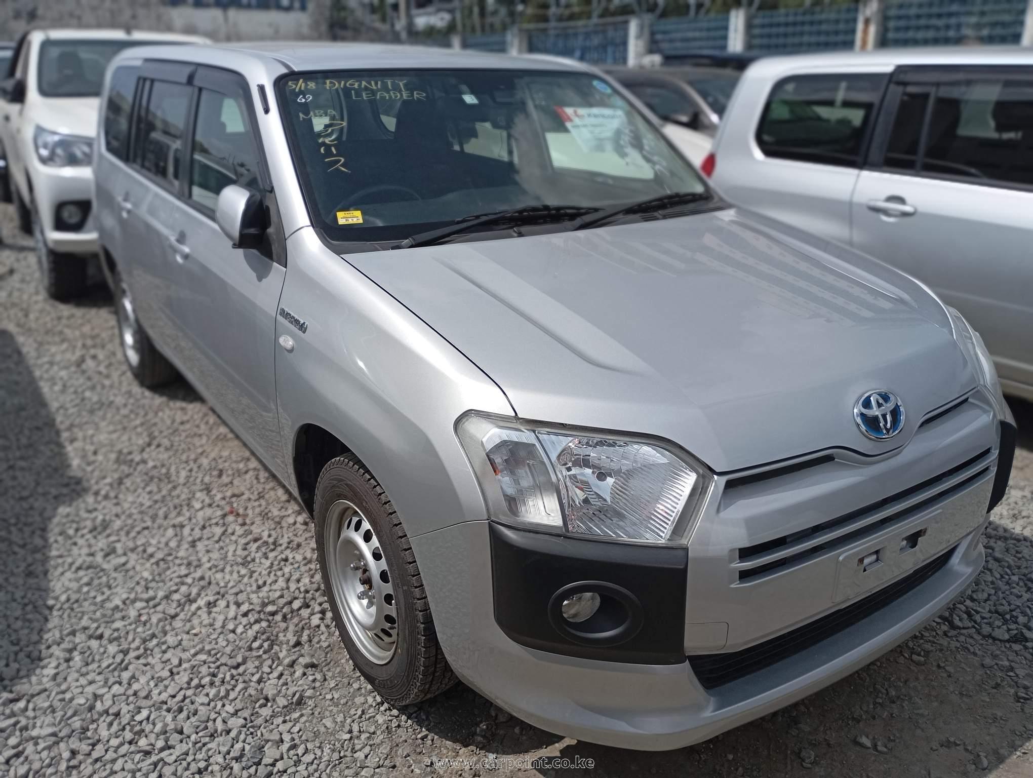 Toyota Succeed, 2019, Hybrid, Silver - Car Point Mombasa - Cars for ...