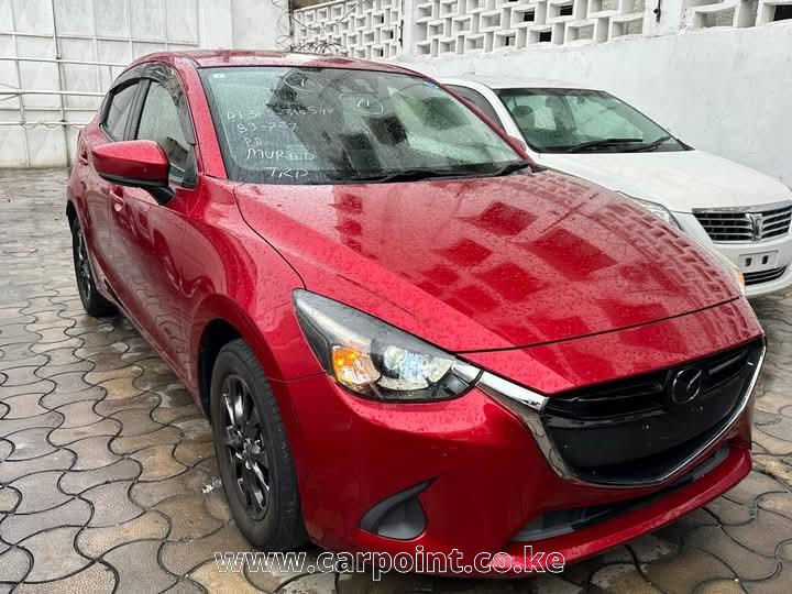 Mazda Demio, 2018, Red - Car Point Mombasa - Cars for Sale in Mombasa