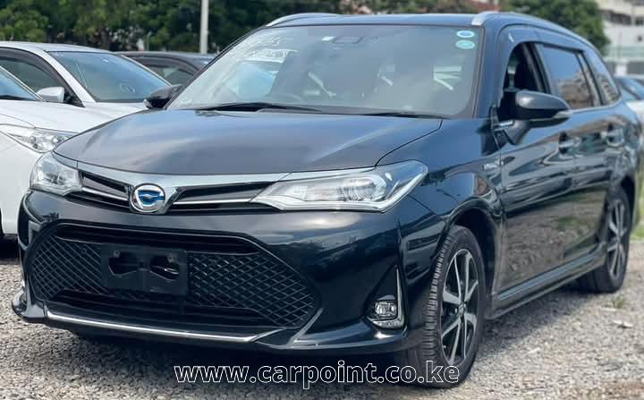 Toyota Fielder WXB, Hybrid, 2018, 2WD, Black - Car Point Mombasa - Cars ...