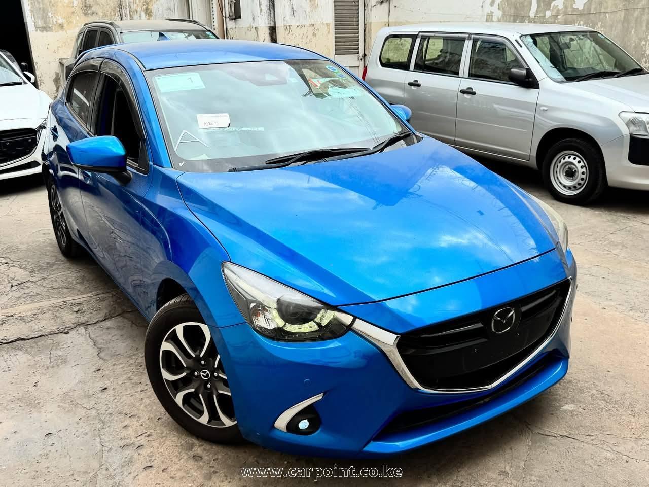 Mazda Demio, 2018, 1.5L, Diesel, Blue - Car Point Mombasa - Cars for ...