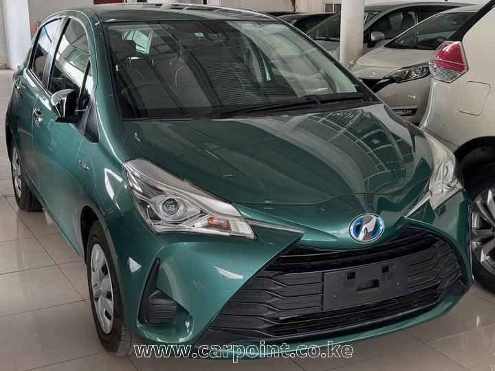 Toyota Vitz Jewela, Hybrid, 2018, Green - Car Point Mombasa - Cars for ...
